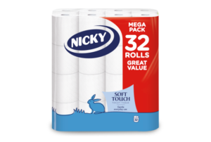 Soft and Strong Toilet Tissue | Nicky Tissue UK