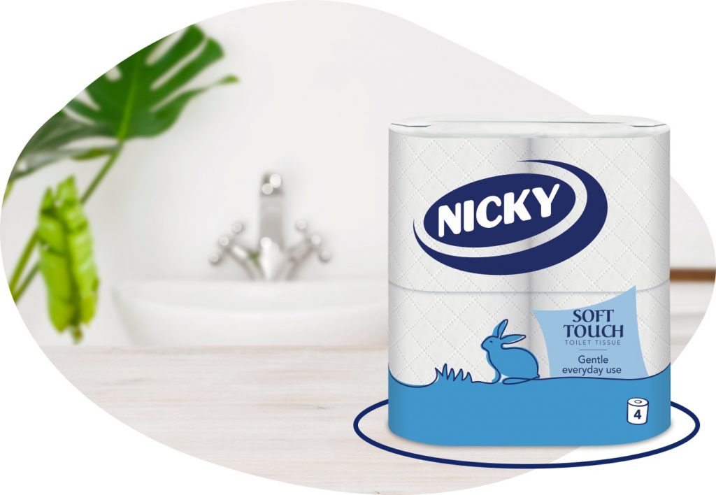 Soft and Strong Toilet Tissue | Nicky Tissue UK