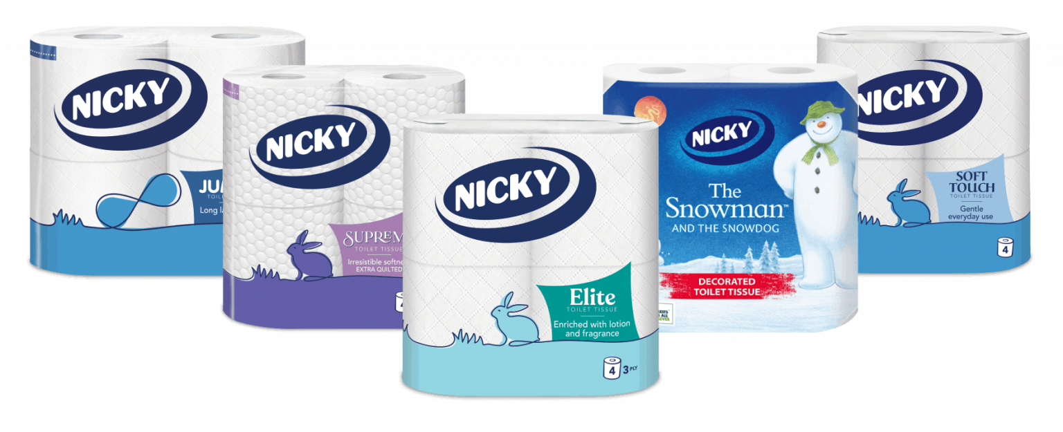 Soft and Strong Toilet Tissue | Nicky Tissue UK