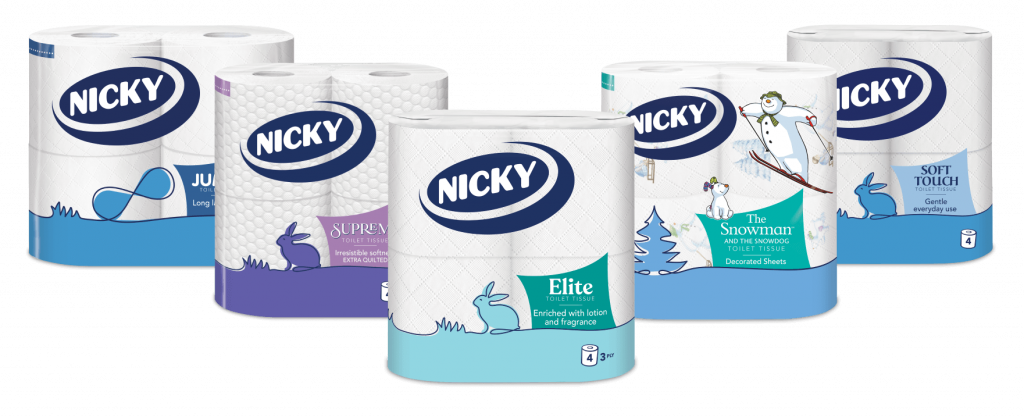 Soft and Strong Toilet Tissue | Nicky Tissue UK