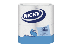 Soft and Strong Toilet Tissue | Nicky Tissue UK