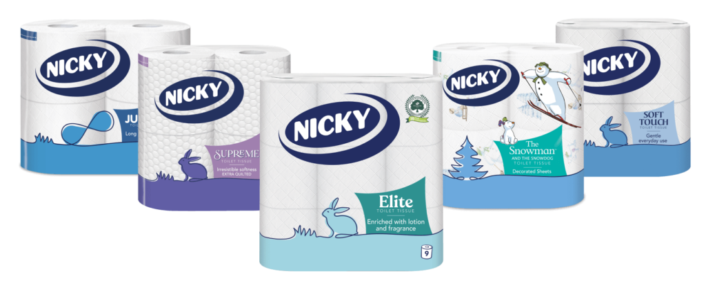 Soft and Strong Toilet Tissue | Nicky Tissue UK
