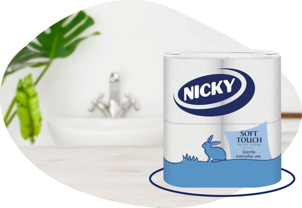 Soft and Strong Toilet Tissue | Nicky Tissue UK