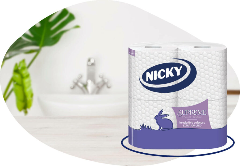 Soft and Strong Toilet Tissue | Nicky Tissue UK