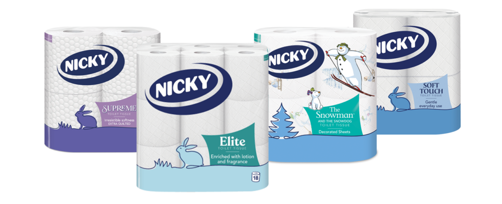 Soft and Strong Toilet Tissue | Nicky Tissue UK